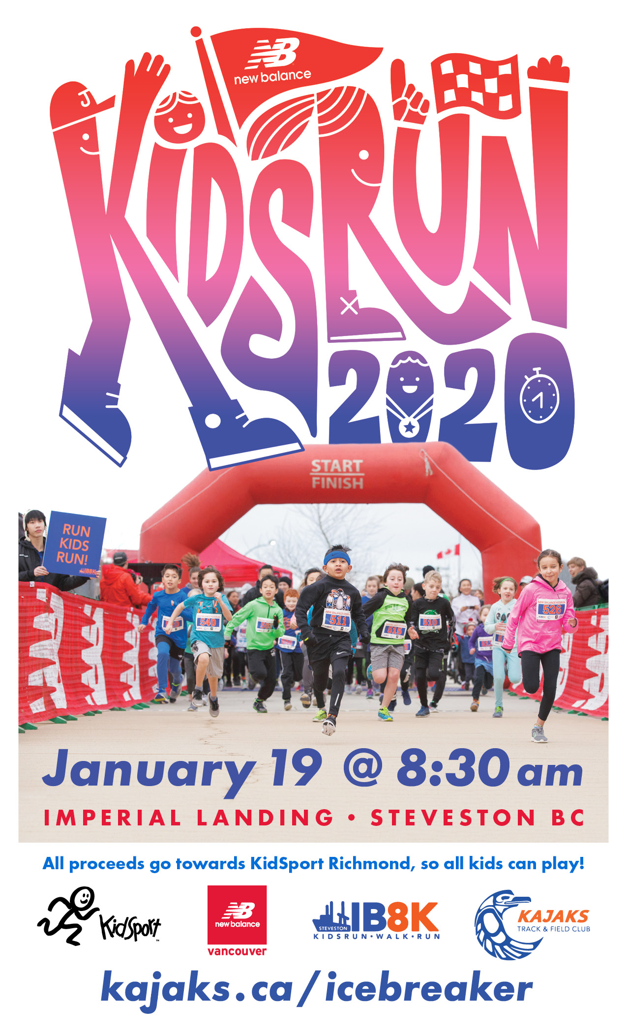 Kidsrun – Steveston Icebreaker 8K and New Balance 1K